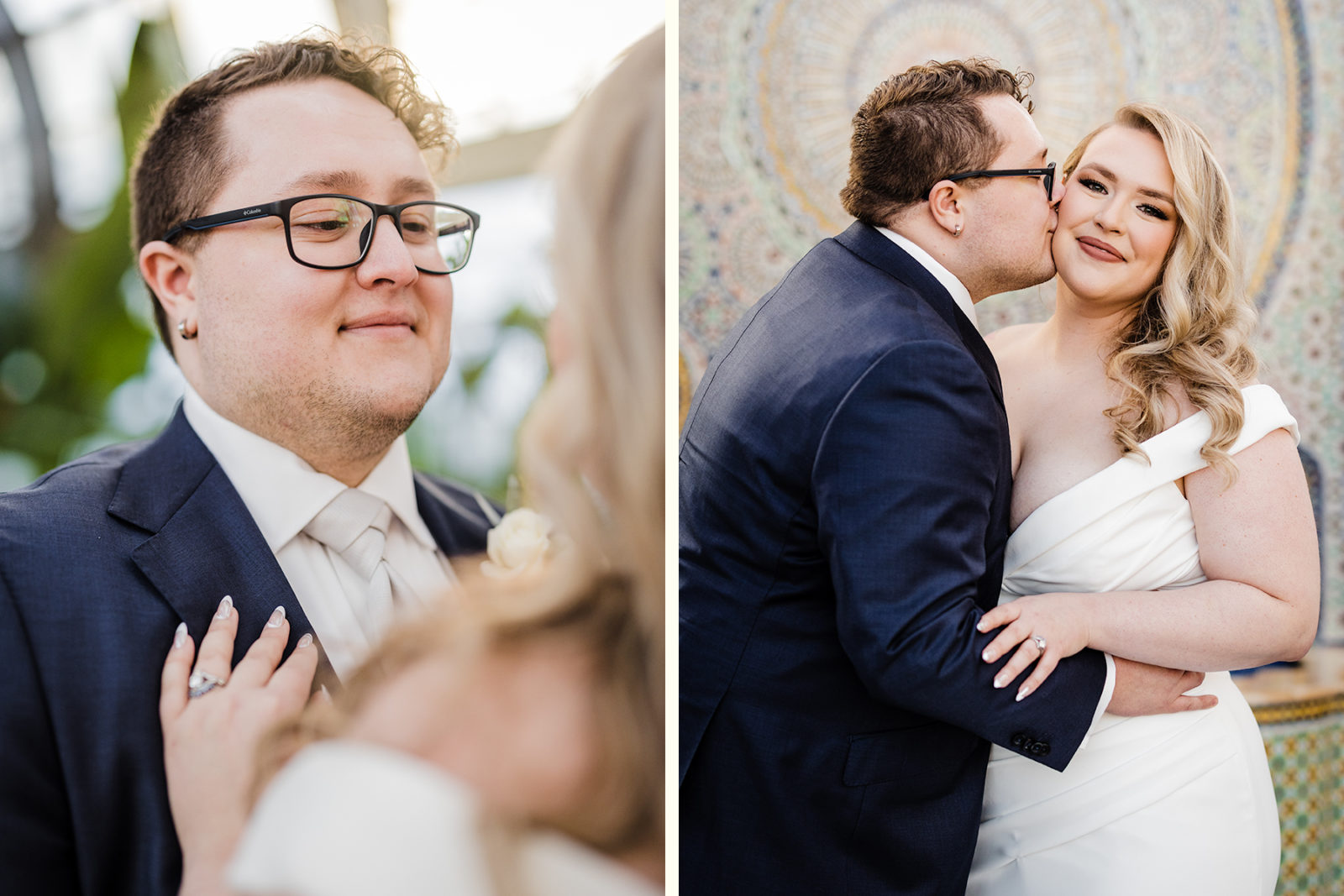 Garfield Park Conservatory Wedding | Jessica + Nick